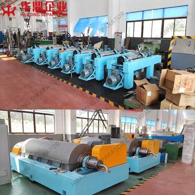 China Factory Hot Sale Continuous Flow Centrifuge Decanter for Battery Operated Soybean Oil Separator with Prices for sale