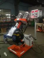 China 90Degree Chamfering Beveling Deburring Machine Automatic Double Head Stainless Steel for sale