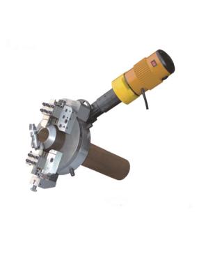 China Split Frame Electric AluminumClamshell Pipe Cutter 42 R/min Rotation Speed for sale