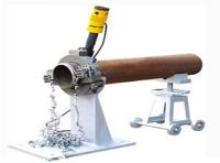 China Automatic Clamshell Pipe Cutting Machine Cold Cutting Pipe Equipment Orbital Efficient for sale
