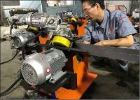 China Smooth Cutting Portable Plate Beveling Machine With 4 Blades Rustproof for sale