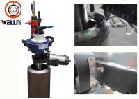 China No Spark Cold Working Pneumatic Pipe Beveler , Pipe Beveling Equipment for sale