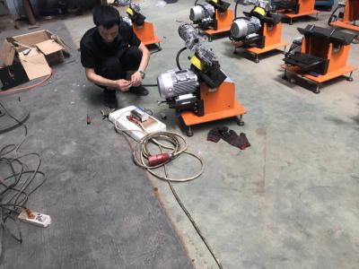China 2800W Anti Rust Small Table Plate Edge Beveling Machine , Plate Beveler for sale