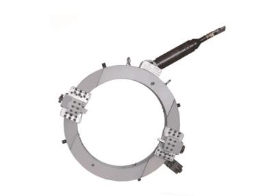 China Stainless Alloy Pneumatic Pipe Cutting And Beveling Machine Welding Preparation for sale