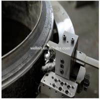 China Stainless Alloy Pneumatic Pipe Cutting And Beveling Machine Welding Preparation for sale