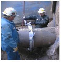 China Stainless Alloy Pneumatic Pipe Cutting And Beveling Machine Welding Preparation for sale