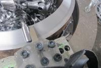 China Hydraulic Motor OD Mounted Flange Facing Machine For Pipe Cutter And Beveler for sale