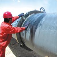 China Low Noise Hydraulic Portable Pipe Cutting Machine Outter Mounted 1 Year Warranty for sale