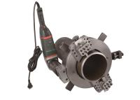 China Self Centering Pipe Cutting And Beveling Machine Chuck Type Clamshell Pipe Cutter for sale