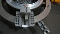 China Aluminum Irregular Round Cold Bevel Cutting Machine For Pipes Split OD Mount for sale
