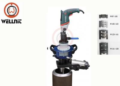 China Internal Expanding Electric Pipe Beveling Machine Metabo Driven 16 R/min for sale