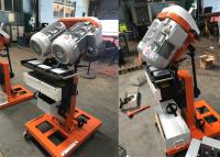 China Stainless Steel Plate Edge chamfering Machine 6mm - 60mm Clamp Thickness for sale
