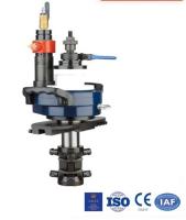 China Inside Mounted Pneumatic Pipe Beveling Machine Thick Pipe Electric Driven for sale
