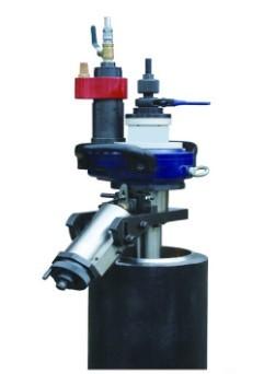 China Inside Mounted Pneumatic Pipe Beveling Machine Thick Pipe Electric Driven for sale