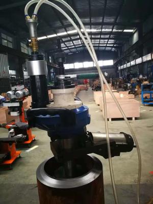 China Heavy Duty Pneumatic Pipe Beveler Chamfering Machine With Long Life Time for sale