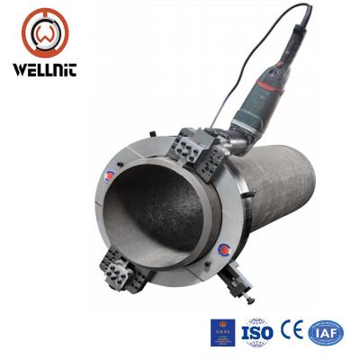 China Fast Power Pneumatic Pipe Cutting Beveling Machine , Pneumatic Pipe Cutter for sale