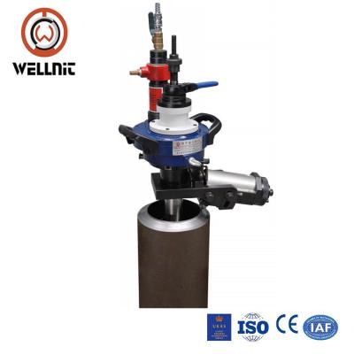 China No Spark Cold Working Pneumatic Pipe Beveler , Pipe Beveling Equipment for sale