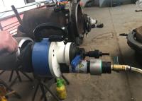 China Pneumatic Stainless Steel Pipe Cutting And Beveling Machine Cold Groove Machine No Burr for sale