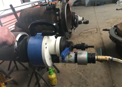 China Pneumatic Stainless Steel Pipe Cutting And Beveling Machine Cold Groove Machine No Burr for sale