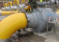 China Clamshell Pipe Cold Cutting And Beveling Machine Automatic Feed 2KW Power for sale