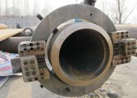 China Hydraulic Split Frame Pipe Cutting And Beveling Machine Chamfering Machine Longer Life for sale