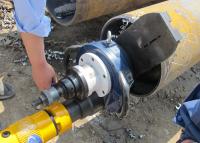 China Light weight Portable Cold Pipe Grooving Machine , Pipe Groover Carbon Steel for sale