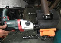 China Special Of Power Plant Pipe Bevel Cutter Groove Machine Auto Feed Low Noise for sale