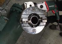 China Metabo Motor Pipe Cutter And Beveler Groove Machine With Automatic Feed for sale