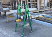 China Green Color Pipe Cutting And Beveling Machine , Pipe Grooving Tool ISO 9001 for sale