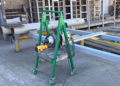China Green Color Pipe Cutting And Beveling Machine , Pipe Grooving Tool ISO 9001 for sale