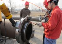 China Durable Pipe Cutting Beveling Machine Heavy Wall & Large Size Double Cutting for sale