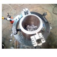 China Portable Split Frame  Pipe Cutting And Beveling Machine One Year Warranty for sale
