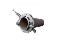 China Light Weight Pipe Split Frame Cold Cutting Beveling Machine Automatic Feeding for sale