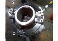China Electric Thickness 110mm Pipe Cold Cutter 240V 2kw Split Frame for sale