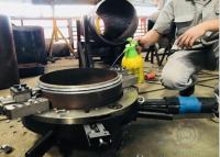 China Od - Mounted Clamshell Cold Cutting Chamfering Machine Electric Operation Type for sale