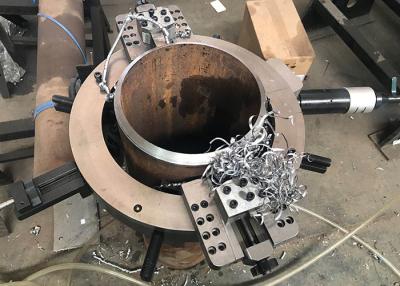 China Automatic Feed 1.0MPa Pneumatic Pipe Cutting Beveling Machine for sale