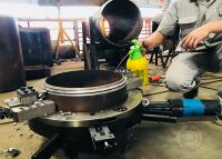 China Pneumatic Driven 30mm 1.0mpa Pipe Cutting And Beveling Equipment for sale