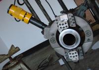 China Petroleum Split Frame Cold Pneumatic Pipe Cutting Beveling Machine for sale