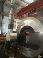 China Servo Motor Seal Groove 610mm Portable Flange Facing Machine for sale
