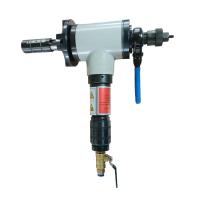 China 28mm Pneumatic Portable Chamfering Machine Manual Feeding for sale
