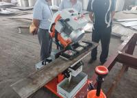 China 40mm Clamp 3400W Cold Beveling Plate Chamfering Machine for sale