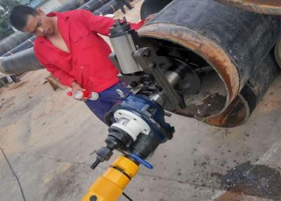 China 240mm Electric Pipe Beveling Machine 16r/Min Auto Feed for sale