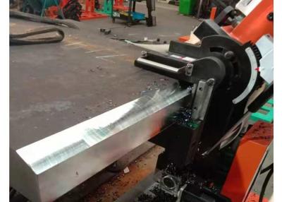 China Self Working Plate Metal Milling Machine 80mm Portable Automatic 60degree for sale