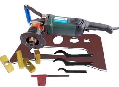 China Welding Plate Metal Edge Chamfering Beveling Machine 15mm Thickness 7500r/Min for sale