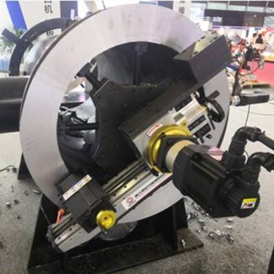 China Flange Electric Pipe Beveling Machine 42r/Min Cutting for sale