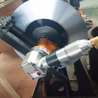 China 42r/Min 50mm Mounted Flange Facing Machine Symmetrical Plate Structure for sale