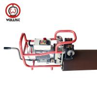 China 2000r/Min Plate Edge Beveling Machine 1100W Portable Pipe Beveller for sale