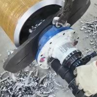 China Internal Expansion Electric Pipe Beveling Machine 35r/Min 2kw for sale