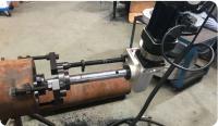 China 400mm Feed Stoke Electric Pipe Boring Machine Lightweight for sale