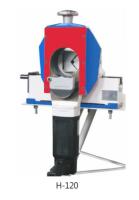 China 1600W OD 120mm Orbital Pipe Cutting Machine 250RPM Multi Point Clamping for sale